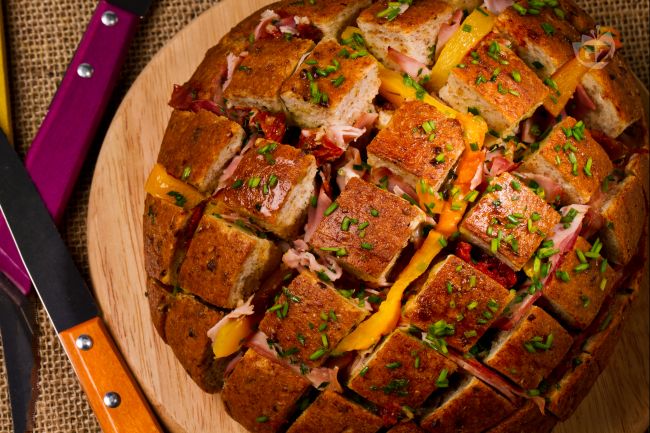 Pão recheado - Receitas italianas do GialloZafferano